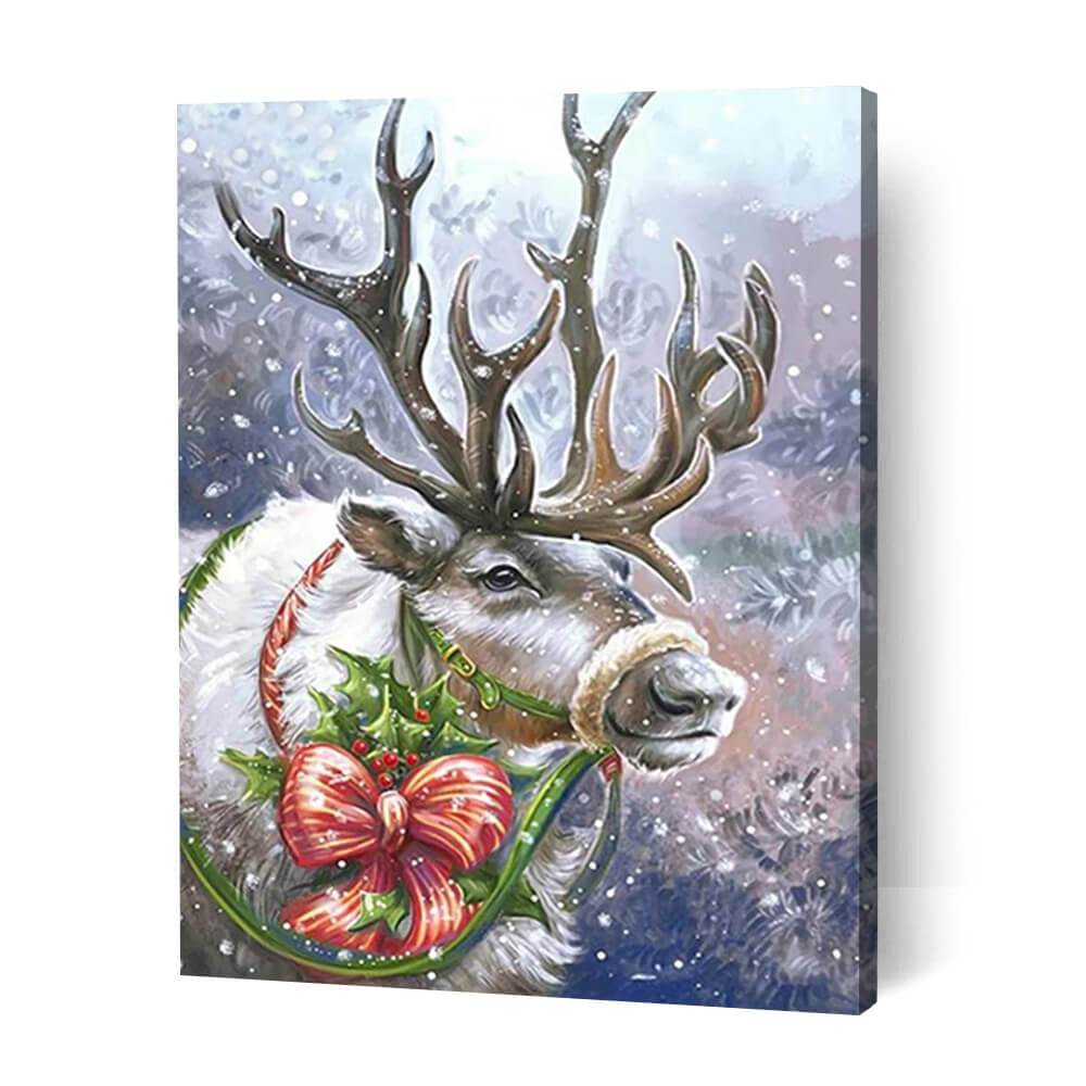 Order Reindeer Time Paint by Numbers Kits | Australia