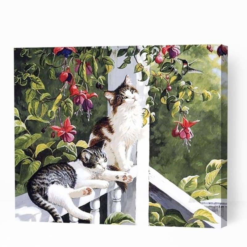 Order Cats on the Fence Paint by Numbers Kits | Australia