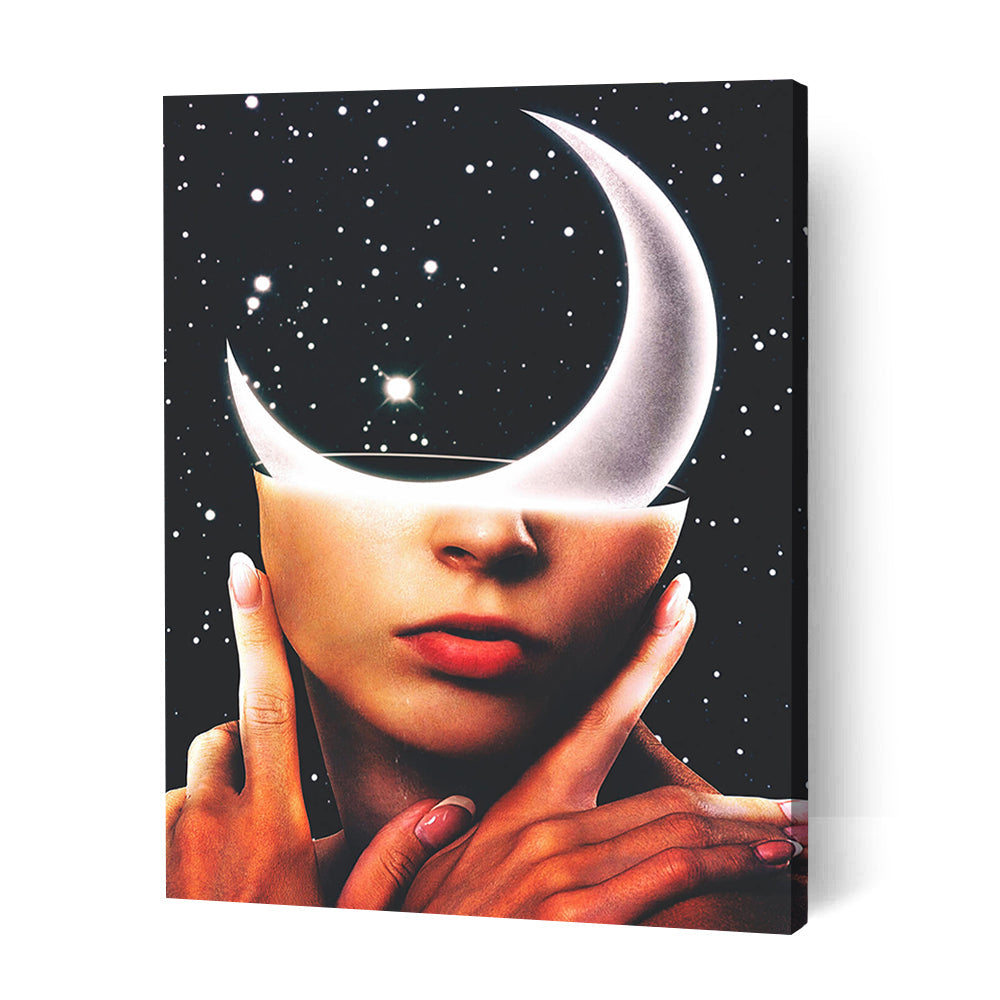 Order Moonlight Lady Paint by Numbers Kits | Australia