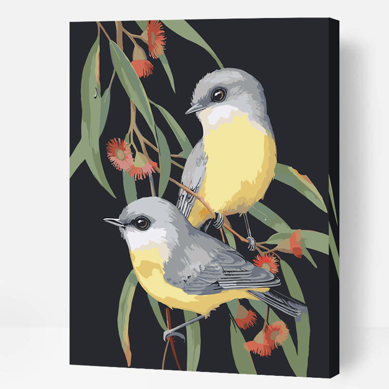 Order 5 Magpies Paint by Numbers Kits | Australia