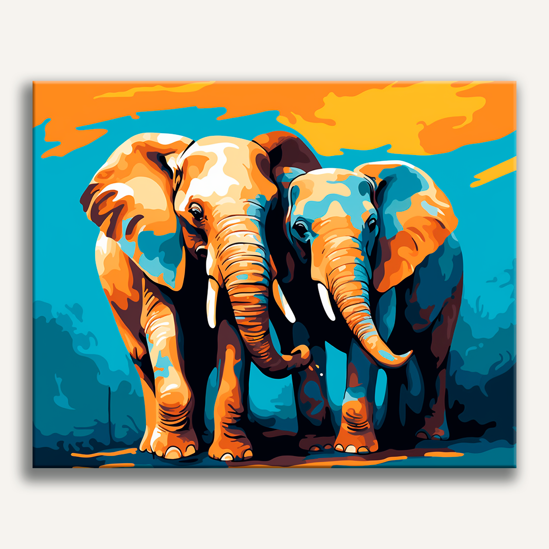 Elephant's Memory – Paint by Numbers Kits