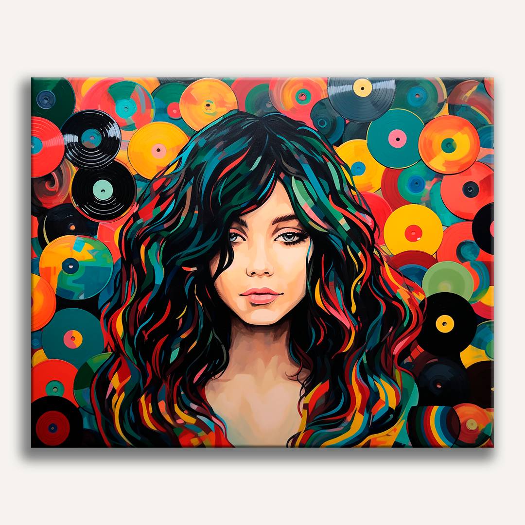 Vinyl Portrait – Paint by Numbers Kits