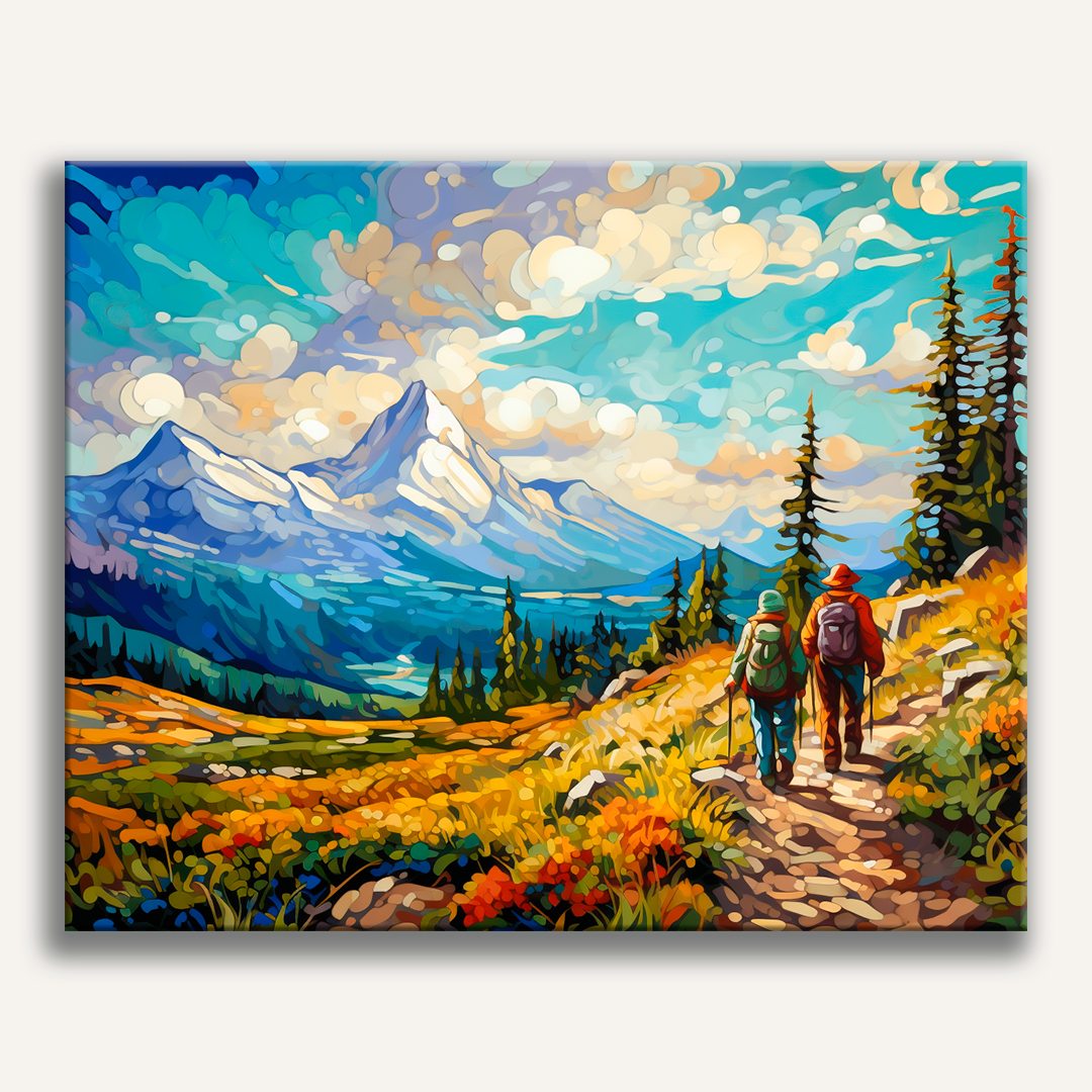 Mountain Trek – Paint by Numbers Kits