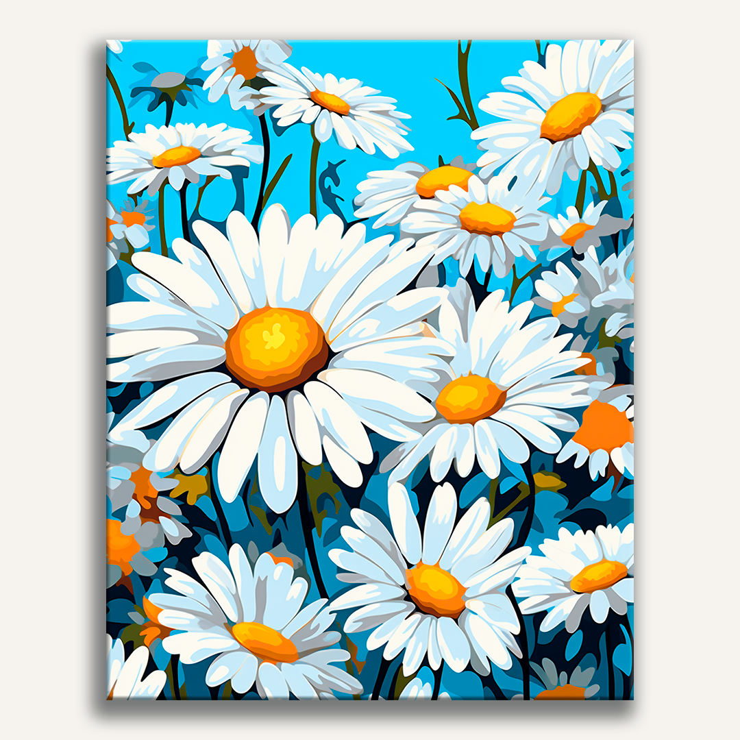 Daisy Delight – Paint by Numbers Kits