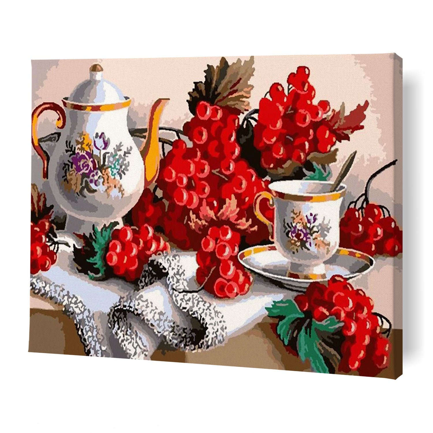 Order Kettle & Grapes Paint by Numbers Kits | Australia