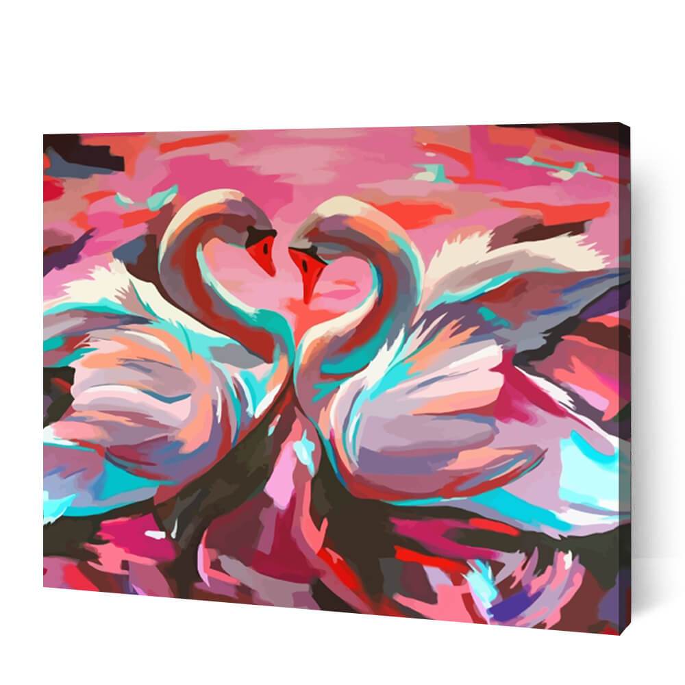 Order A Swan Story Paint by Numbers Kits | Australia