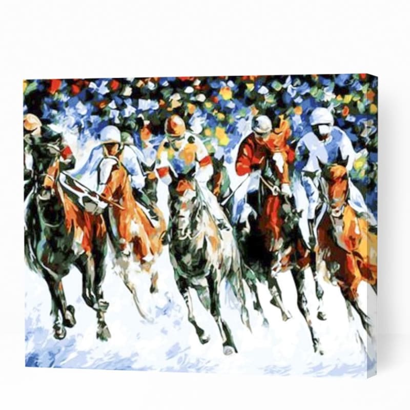 Order Horseback Riding Paint by Numbers Kits | Australia