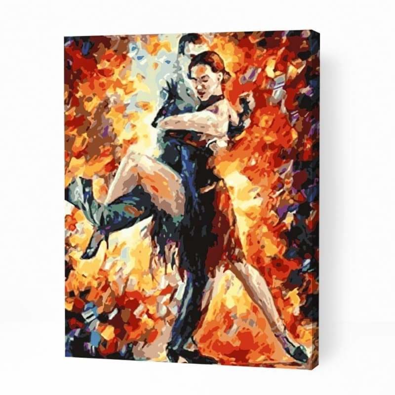 Order Passionate Tango Dance Paint by Numbers Kits | Australia
