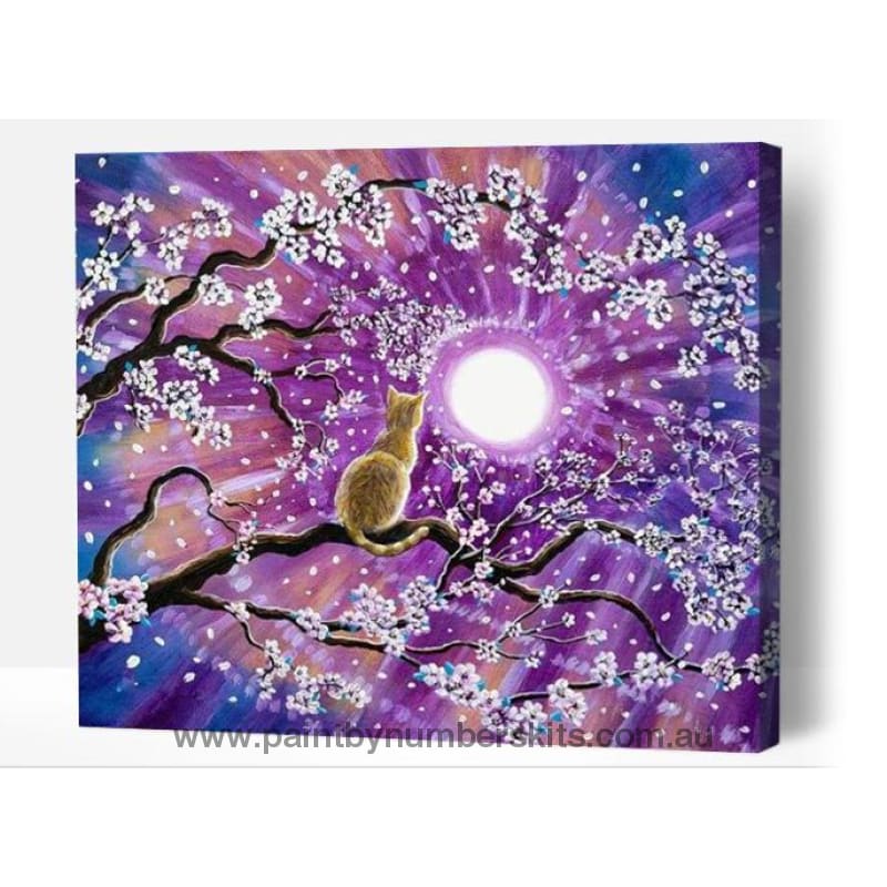 Order Purple Night Paint by Numbers Kits | Australia