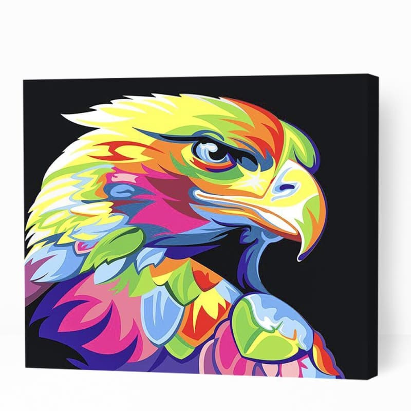 Order Rainbow Eagle Paint by Numbers Kits | Australia